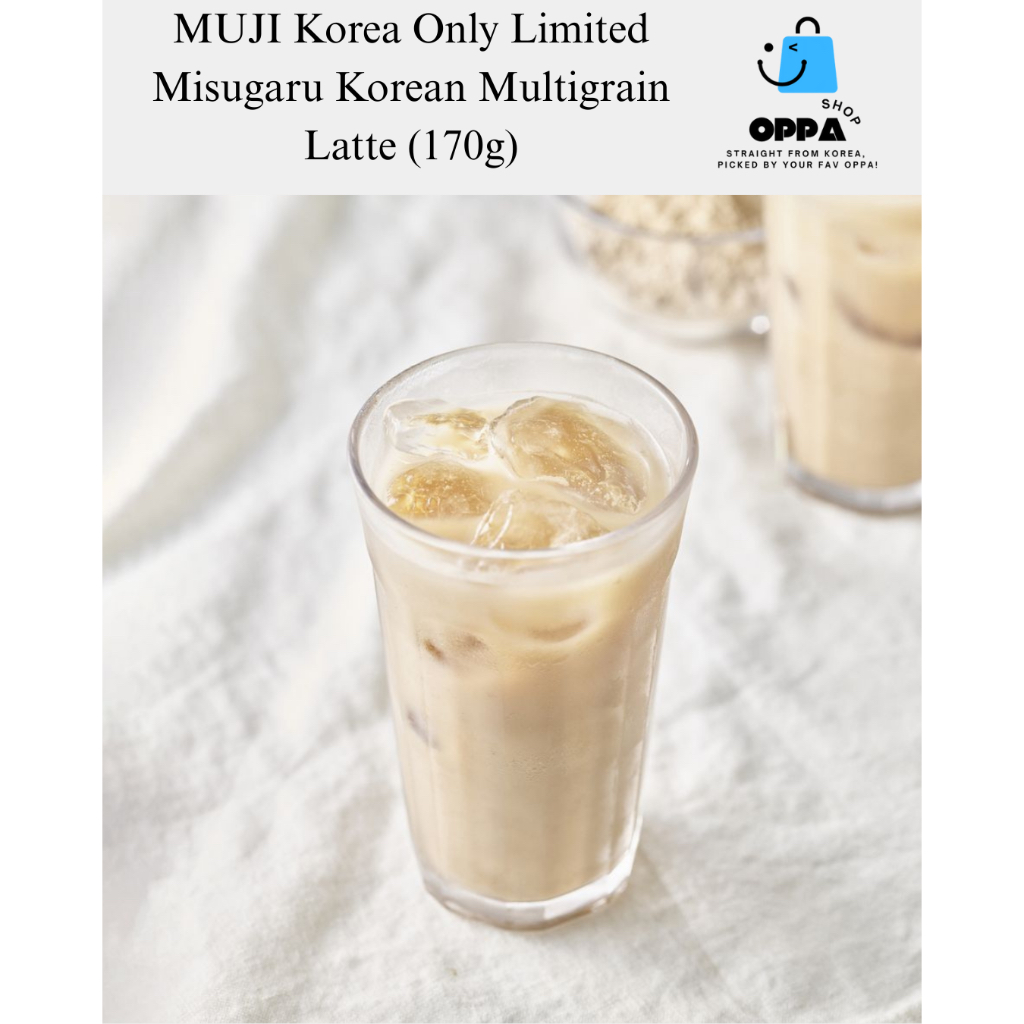MUJI Korea Only Limited Misugaru Korean Multigrain Latte (170g) | Shopee Singapore