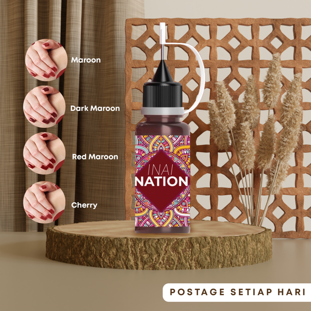 INAI NATION Long Lasting Viral Nail Henna Wudhuk Friendly Simple Henna ...