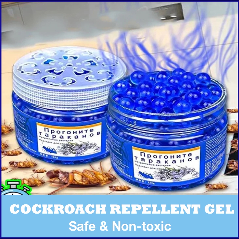 100% Plant Based Cockroach Repellent Gel Indoor Insect Repellent ...