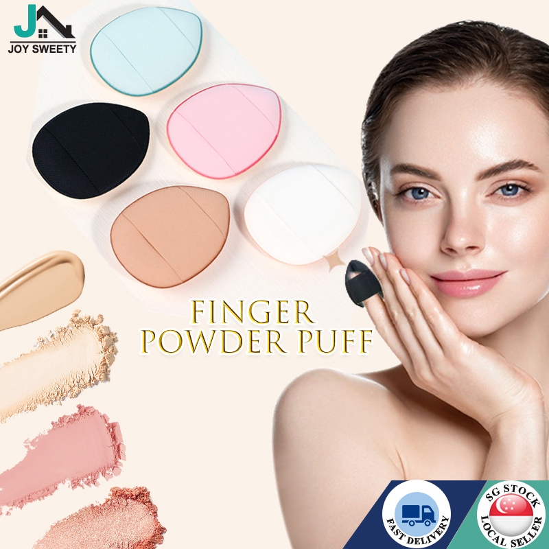 🇸🇬【SG stock】Makeup Finger Puff Mini Powder Cushion Puffs MINI Air ...
