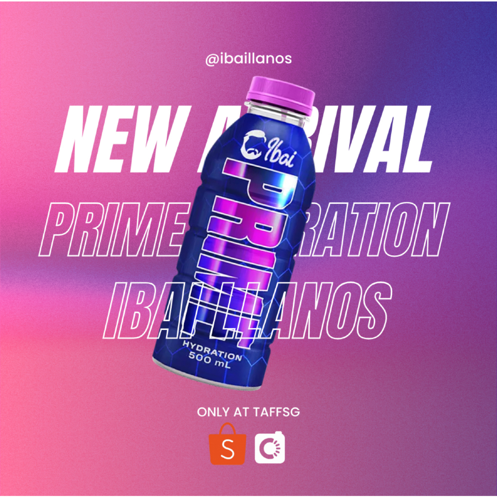PRIME HYDRATION IBAI LLANOS | Shopee Singapore