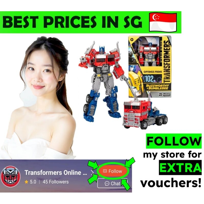 transformers SS102 voyager Optimus Prime rise of the beast movie rotb ...