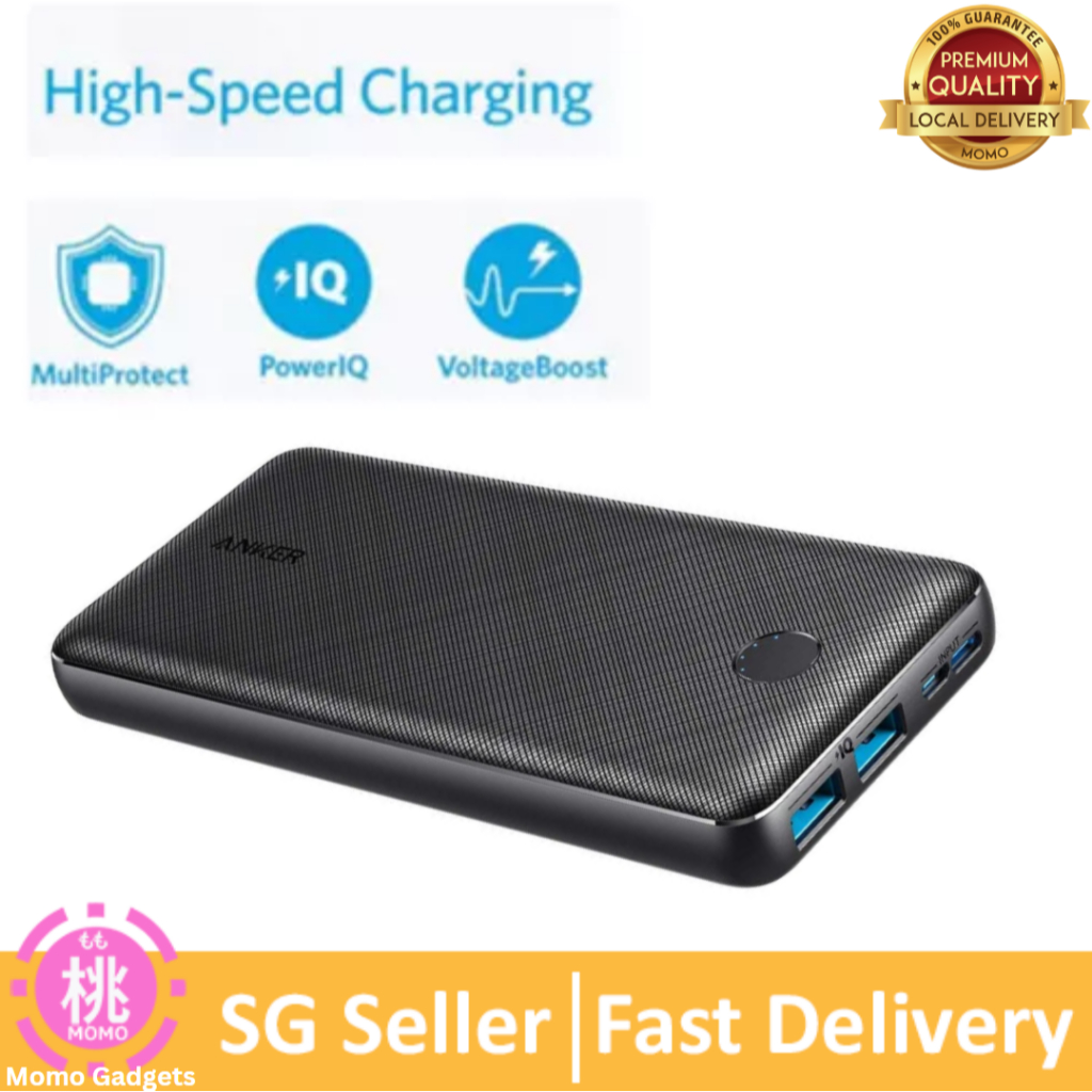 Anker's Portable Charger, PowerCore 20000mAh Power Bank with Power IQ ...