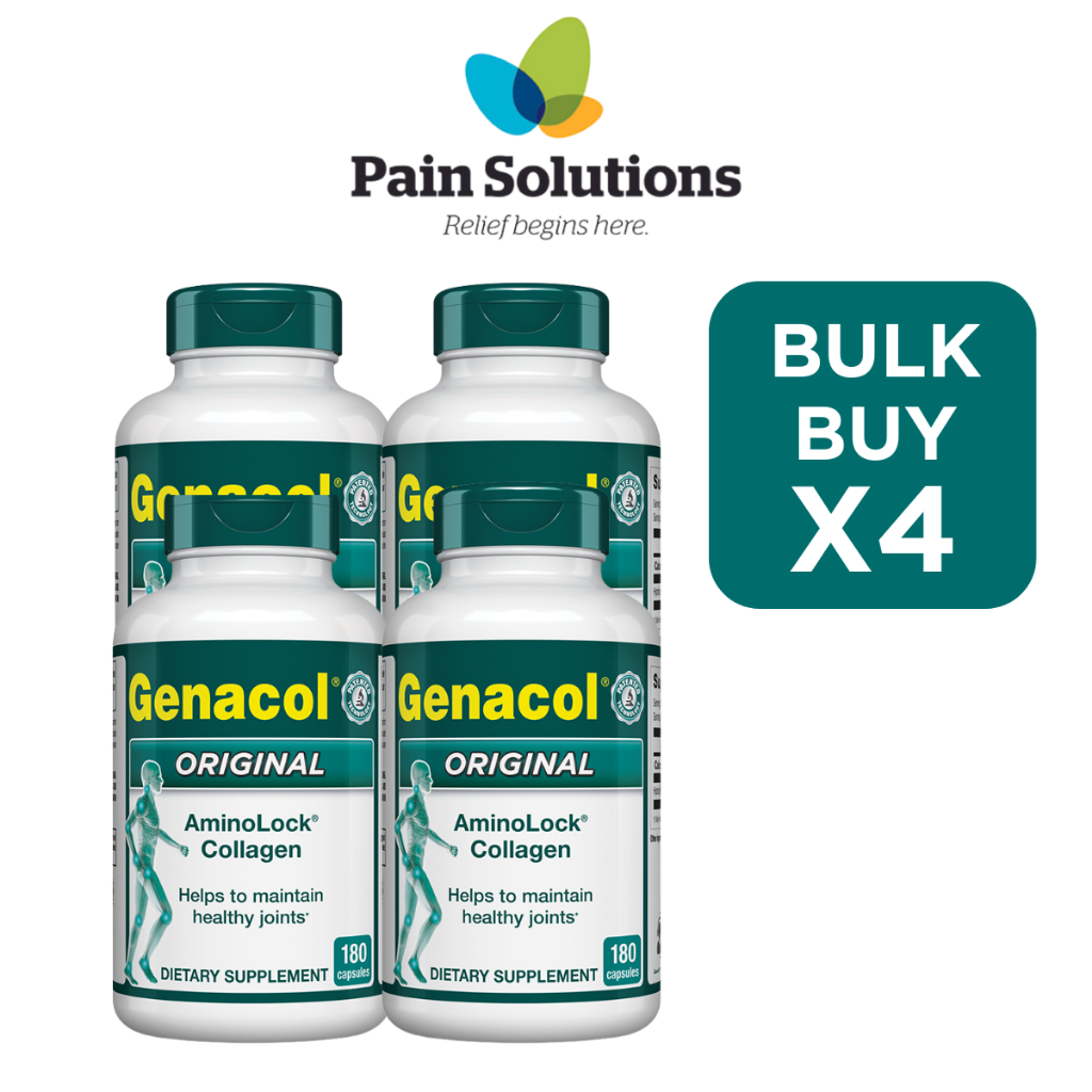 [Bundle of 4] Genacol Original 180 caps - Superior Ultra Hydrolyzed ...