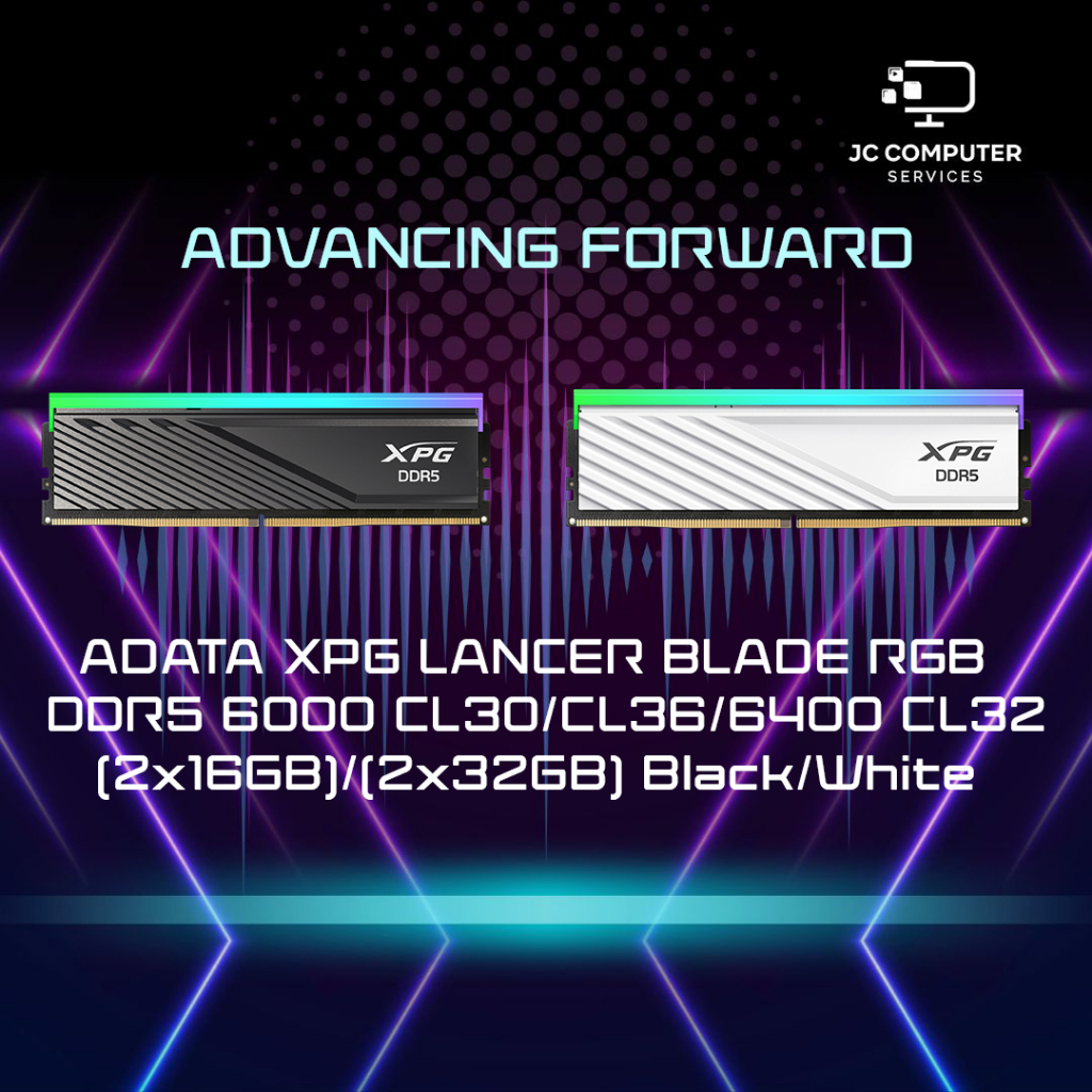 ADATA XPG LANCER BLADE RGB DDR5 6000 CL 30 /CL36/6400 CL32 (2x16GB ...