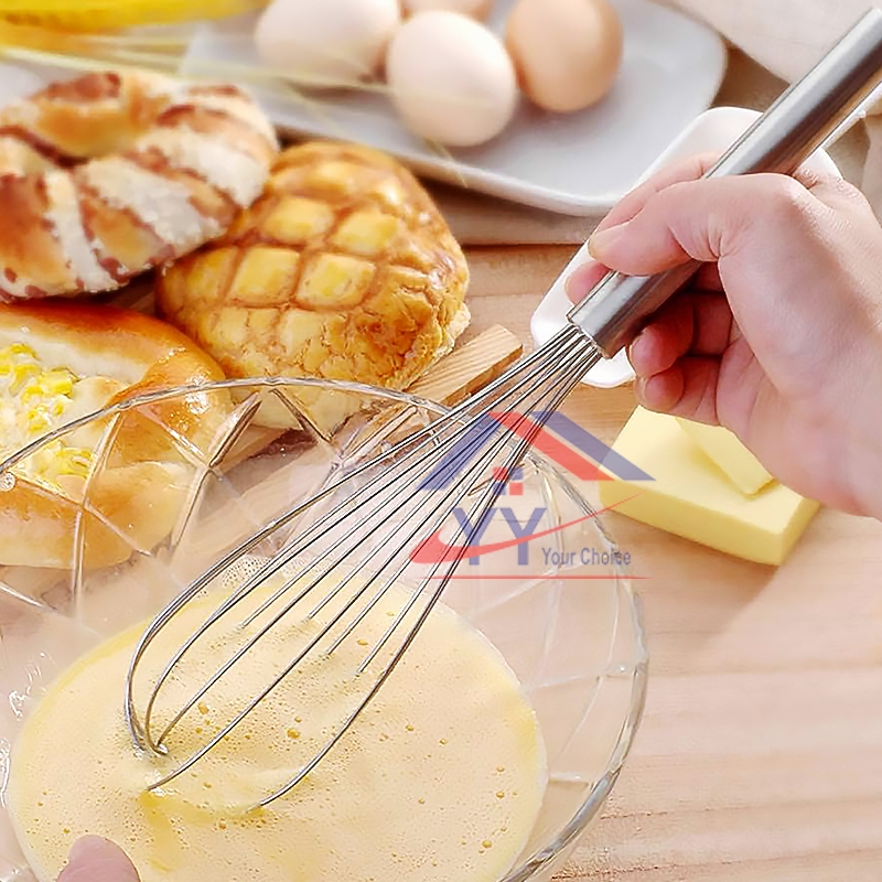 Stainless Steel Egg Whisk /Hand Whisk/Balloon Wire Blending Whisk ...