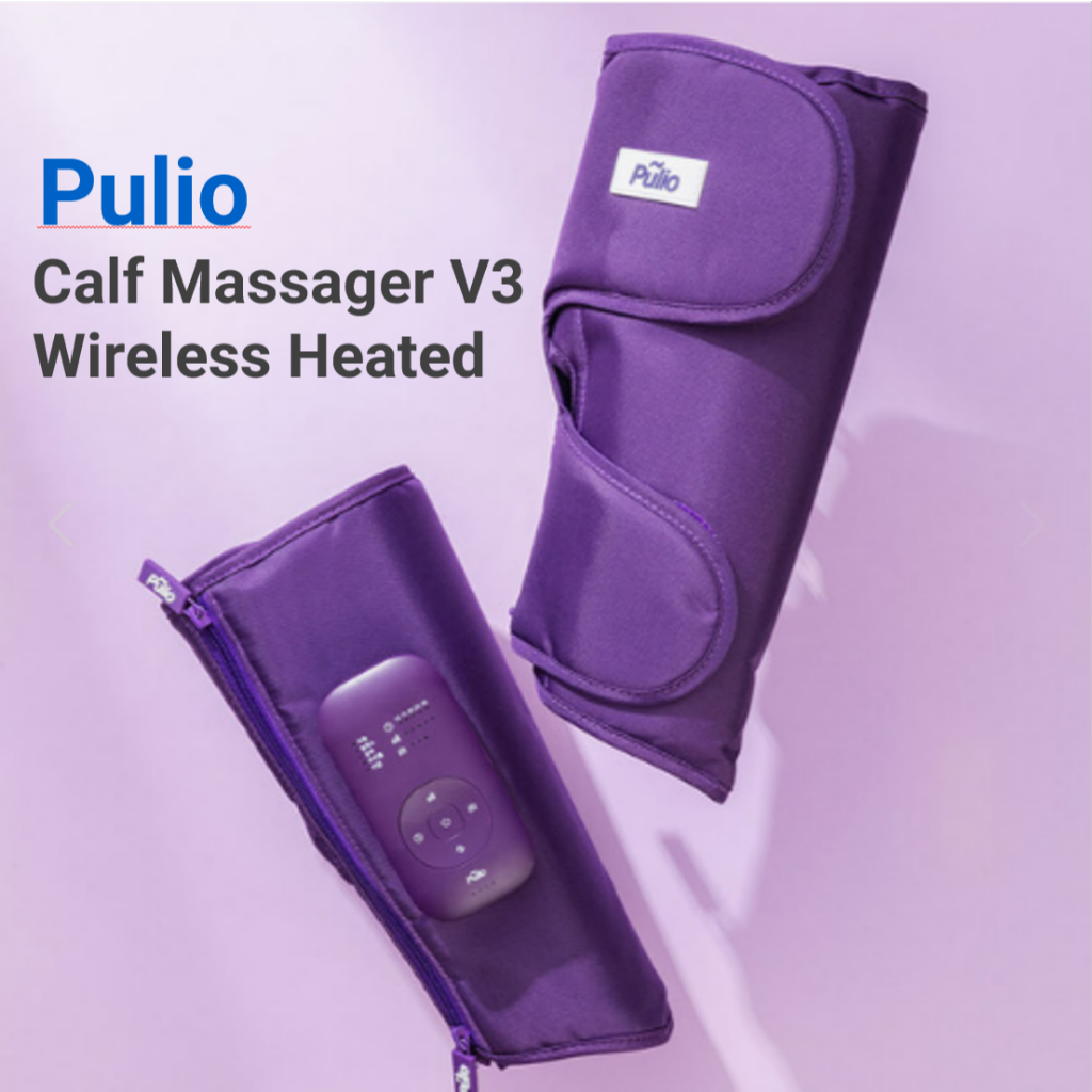 Pulio Calf Massager V3 Wireless Heated Air Pressure Leg Massager ...