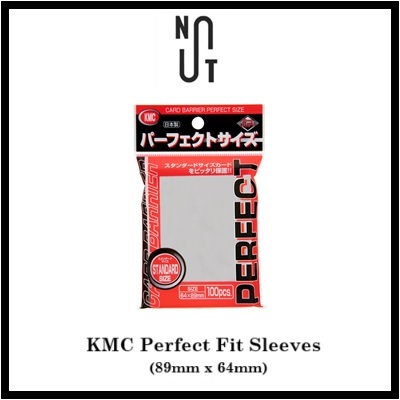 KMC Perfect Size Top Load Standard Sized Card Sleeves 100ct 64x89mm ...