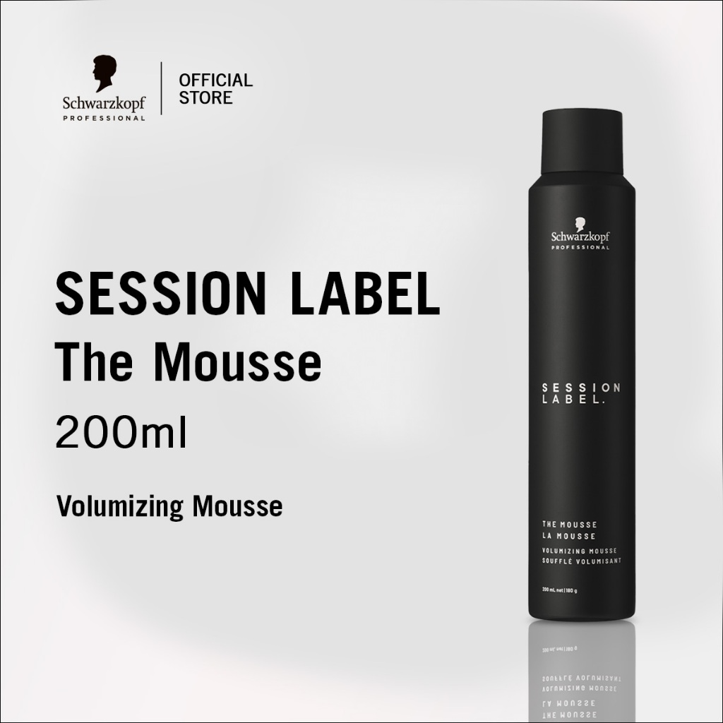 Schwarzkopf Professional Session Label The Mousse for Light Texture and ...