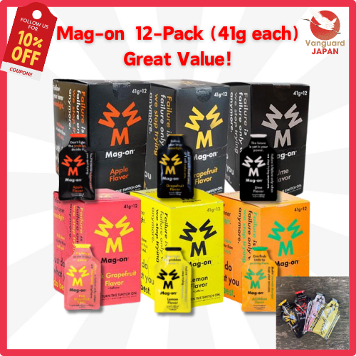 Energy gels Mag-on 12 pieces sports supplement Athlete Specs [Direct ...