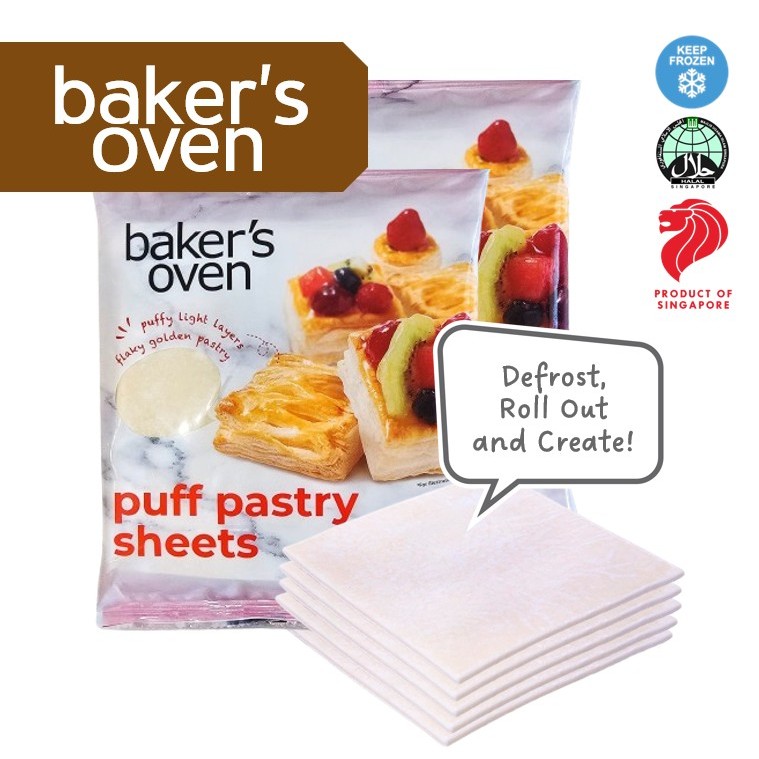 [Bundle of 5-packs] Puff Pastry Sheets (5-sheets/pack) | Shopee Singapore