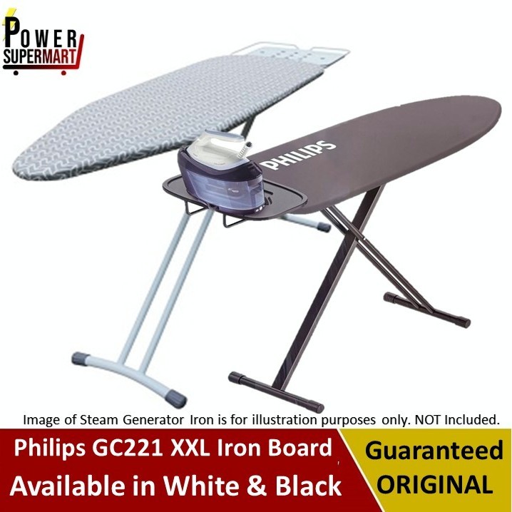 Philips GC221 Ironing Board | XXL Version | Available in White and ...