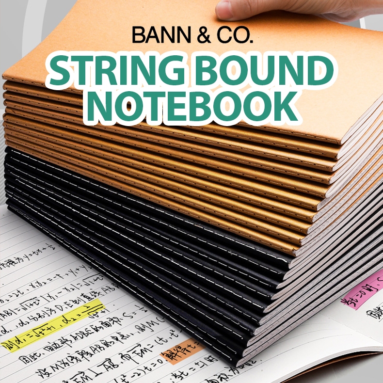 Notebook/Exercise Book - A5/B5/A4, Lined/Grid/Blank, 80-GSM, String ...