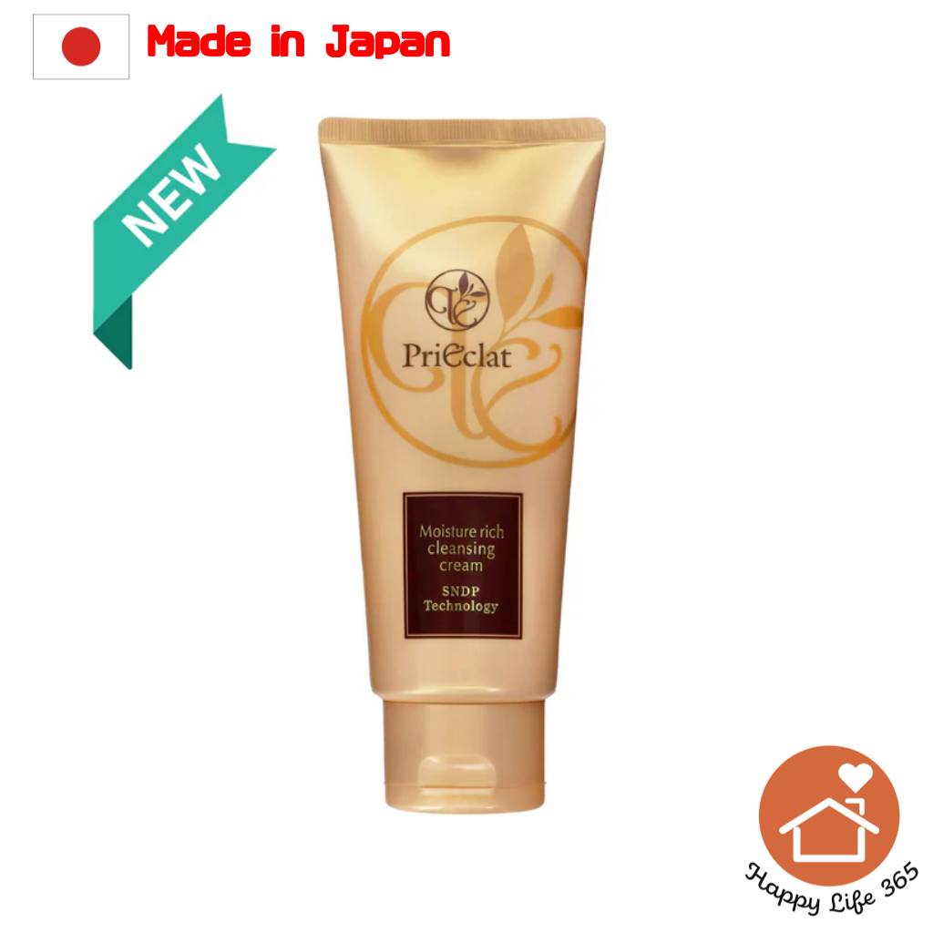 [Prieclat] high moisture control rich cleansing cream 150g (Made in JAPAN) | Shopee Singapore