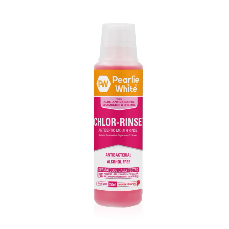 Chlor-Rinse Antiseptic Mouth Rinse 250ml | Shopee Singapore