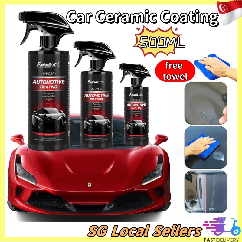 [SG Ready Stock] Car Ceramic Coating/Nano Ceramic Coating Spray/500ML ...