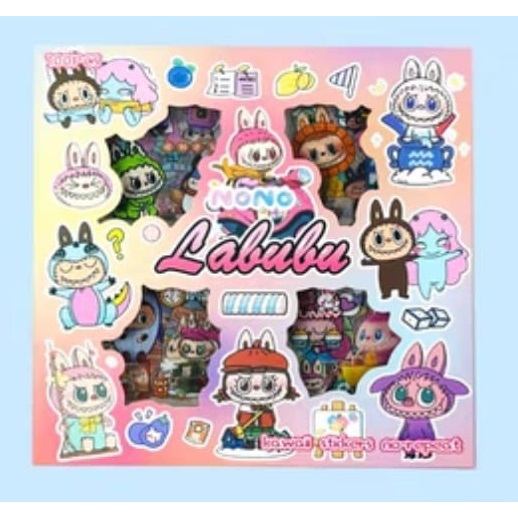 💖 100PCS WaterProof Sticker l Labubu Stickers l Scrapbook Gift l ...