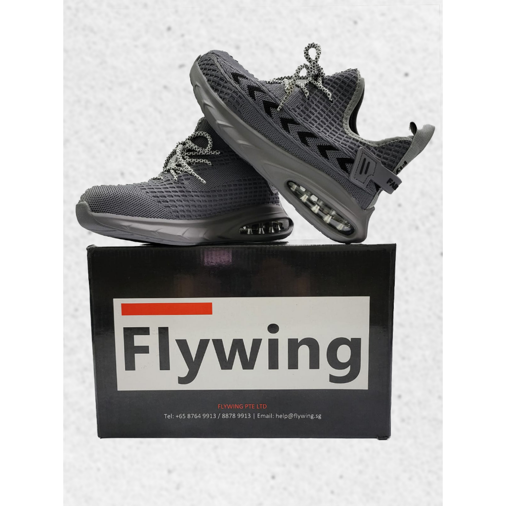 Flywing FW500Y Safety Shoes—Mesh, Kevlar & Steel Toe for Comfort ...
