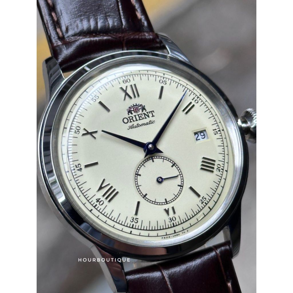 Brand New Orient Bambino 38mm Small Seconds Cream Dial Automatic Watch ...