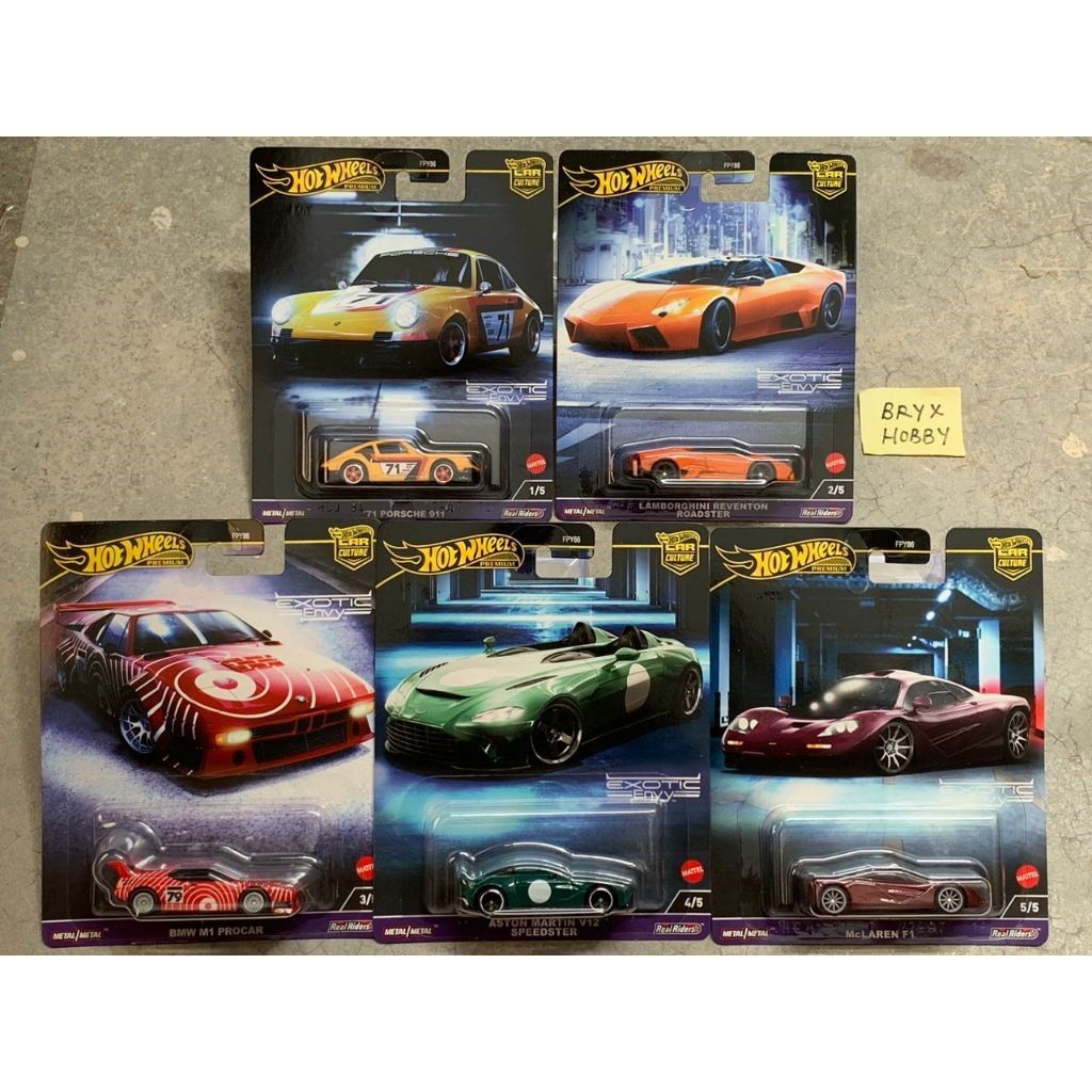 hotwheels culture car mclaren f1, bmw m1 pro car, aston martin v12 ...