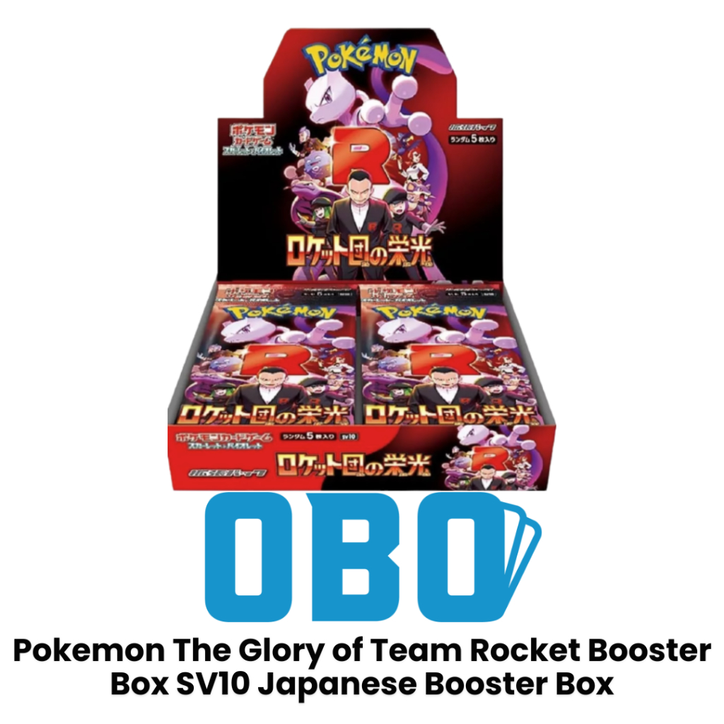 Pokemon The Glory of Team Rocket Booster Box SV10 Japanese Booster Box | Shopee Singapore
