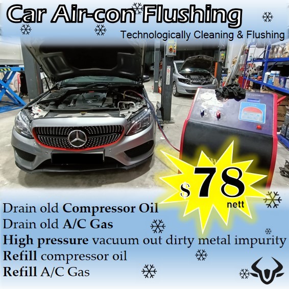 Car Air-Con Flushing | Technologically Cleaning & Flushing | AirCon ...