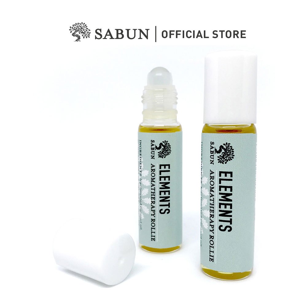 SABUN Elements Aromatherapy Roll-On [Concentration & Headache Relief ...