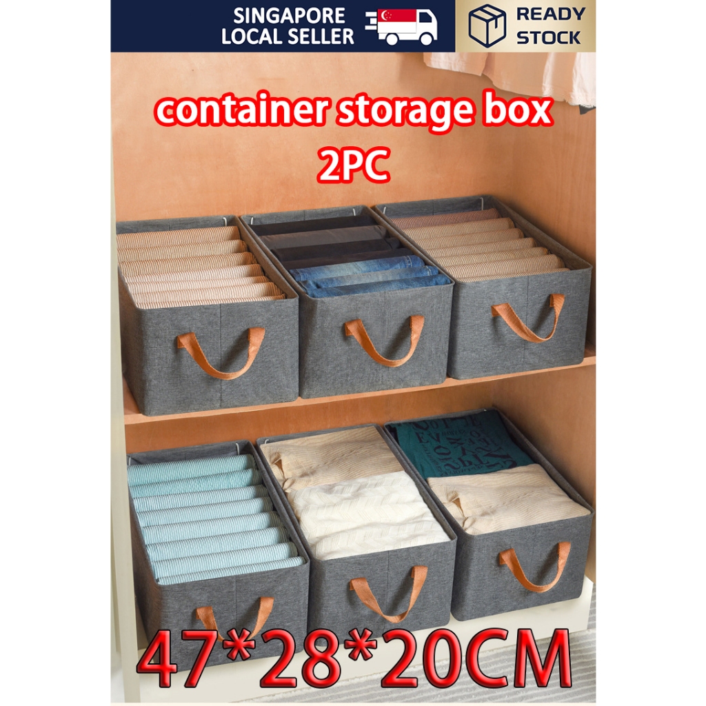 【READY STOCK】container storage box storage baskets storage box ...