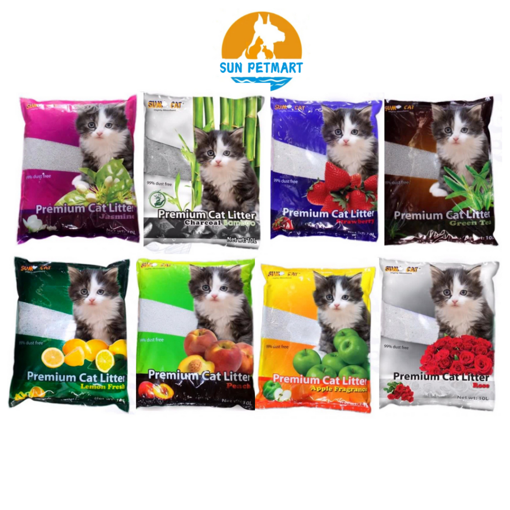 Sumo Cat Premium Cat Litter 10L (BUNDLE OF 2@ $14.90) | Shopee Singapore