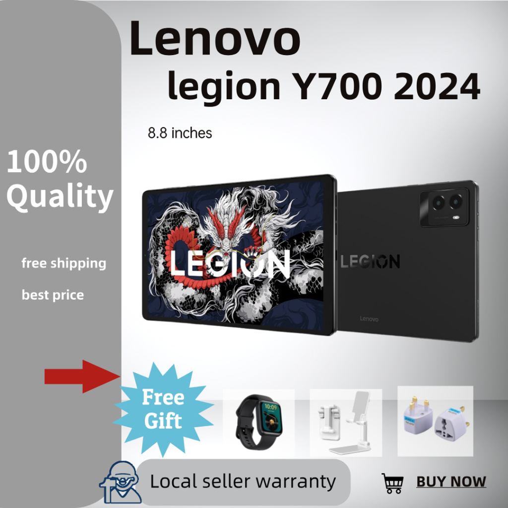Lenovo Legion Y700 (2025) Tablet With 8.8-Inch Screen | Snapdragon 8 ...