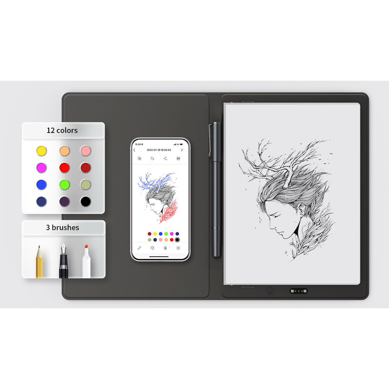 XP Pen Note Plus Smart Notepad For digital writing (1 Year Local ...