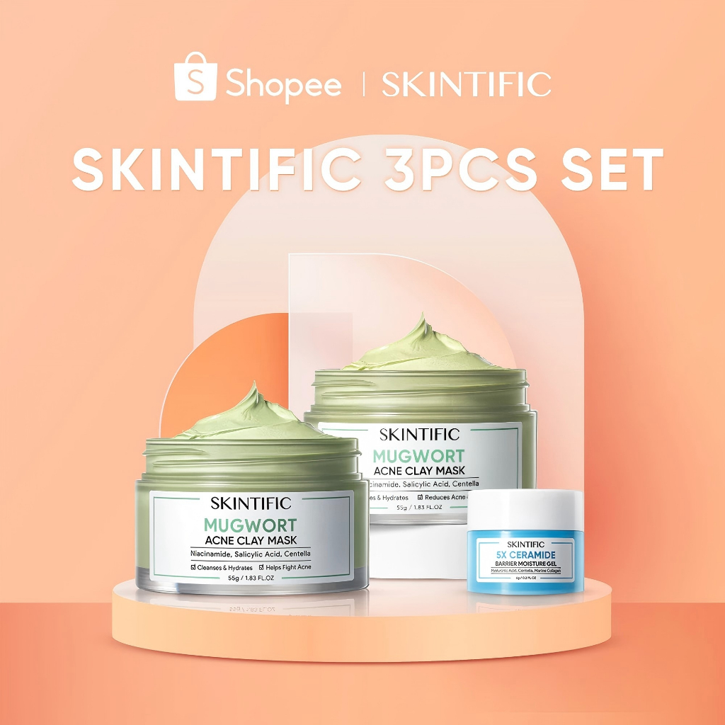 [SKINTIFIC x Shopee] SKINTIFIC Mugwort Brand Box Worth $61 | Shopee ...