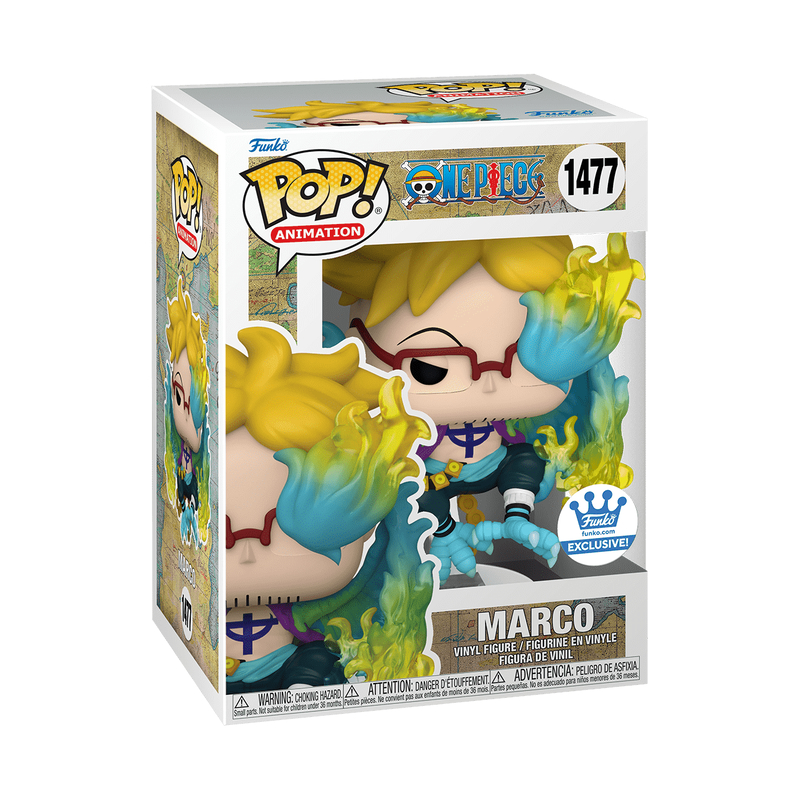 Funko Marco One Piece (Funko.com Exclusive Sticker) | Shopee Singapore