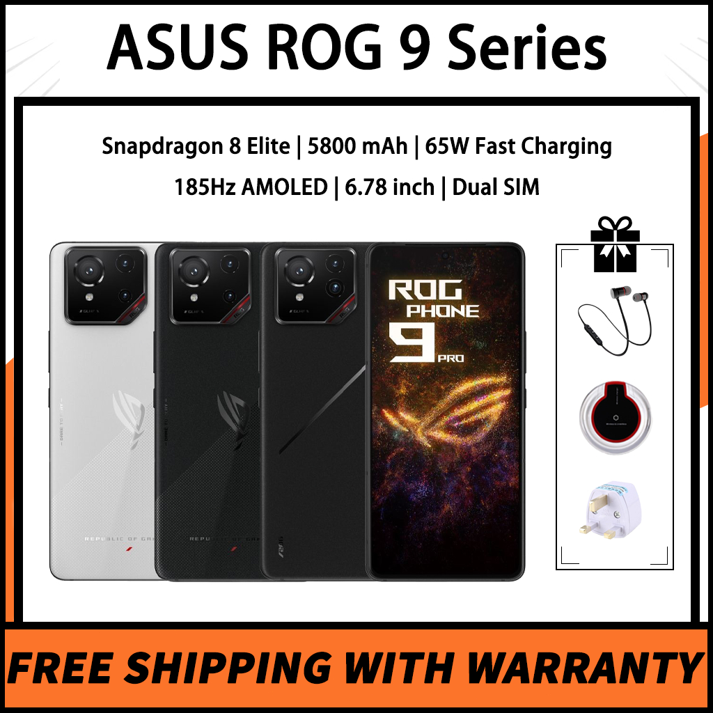 ASUS ROG Phone 9 / ROG Phone 9 Pro Snapdragon 8 Elite 6.78 inch 185Hz ...
