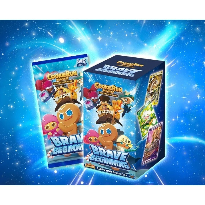 Cookie Run Braverse TCG - [BS1+2] Brave Beginning Booster Box | Shopee ...