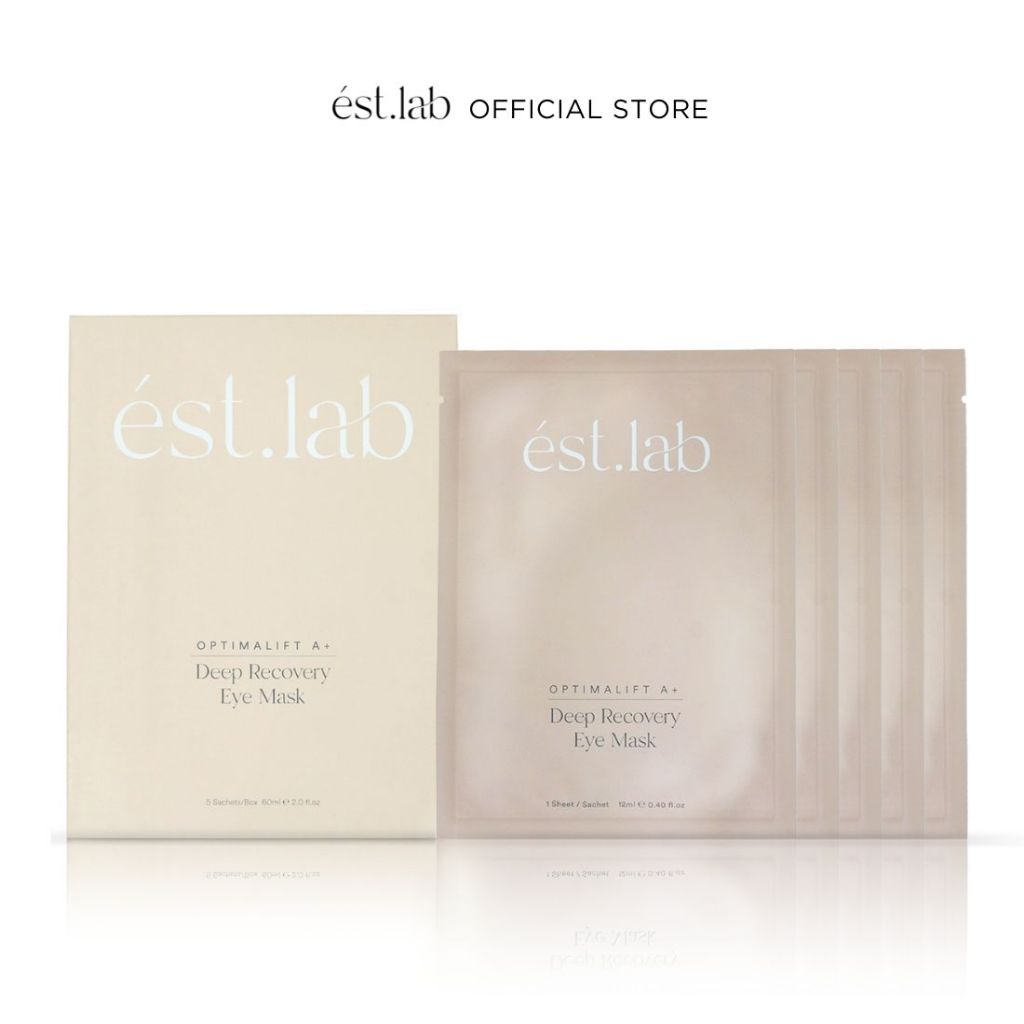 est.lab OptimaLift A+ Deep Recovery Eye Mask (5 sheets/box) | Shopee ...