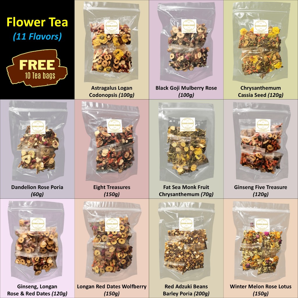 [EANDLSHOP] Flower Tea Combination Health Tea 10pcs pack | Shopee Singapore