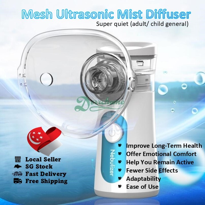 Mini Handheld Portable Autocleaning Handheld Atomizer Silent Ultrasonic ...