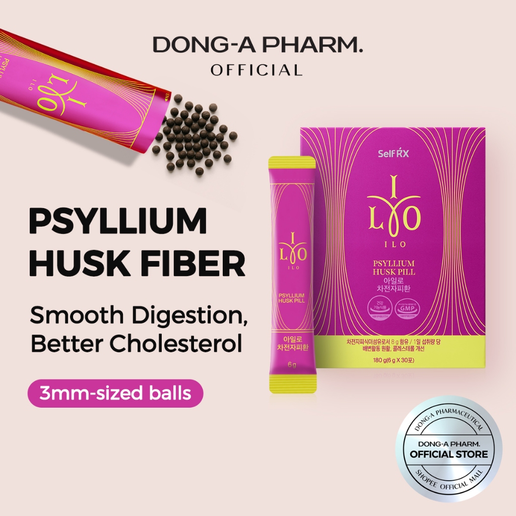 [ILO] Psyllium Husk Fiber 30 Sachets (1BOX) | Shopee Singapore