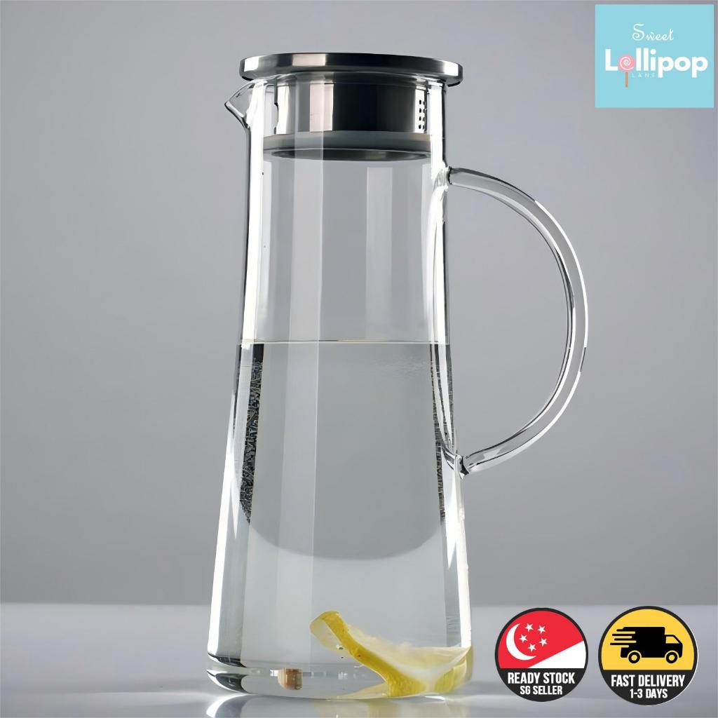[SG]INS style 1500ml home Hot/Cold Water Pitcher stainless steel cover ...