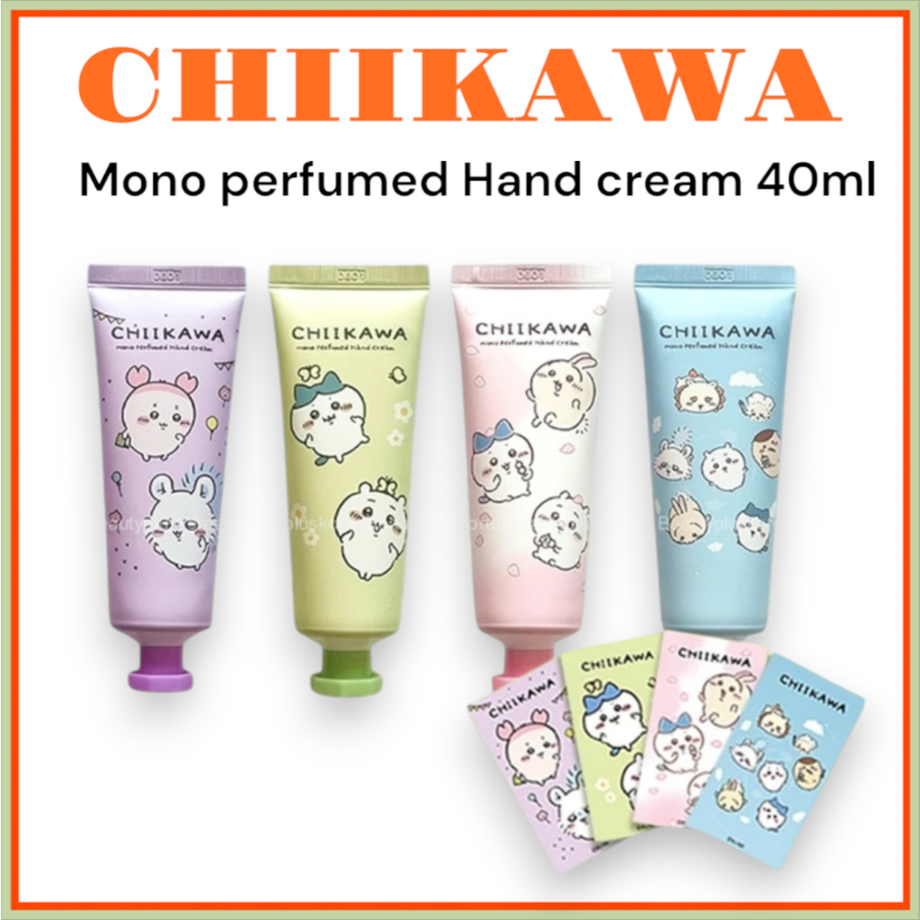 [CHIIKAWA] Mono perfumed Hand cream 40ml (Citrus Musk / Floral Woody ...