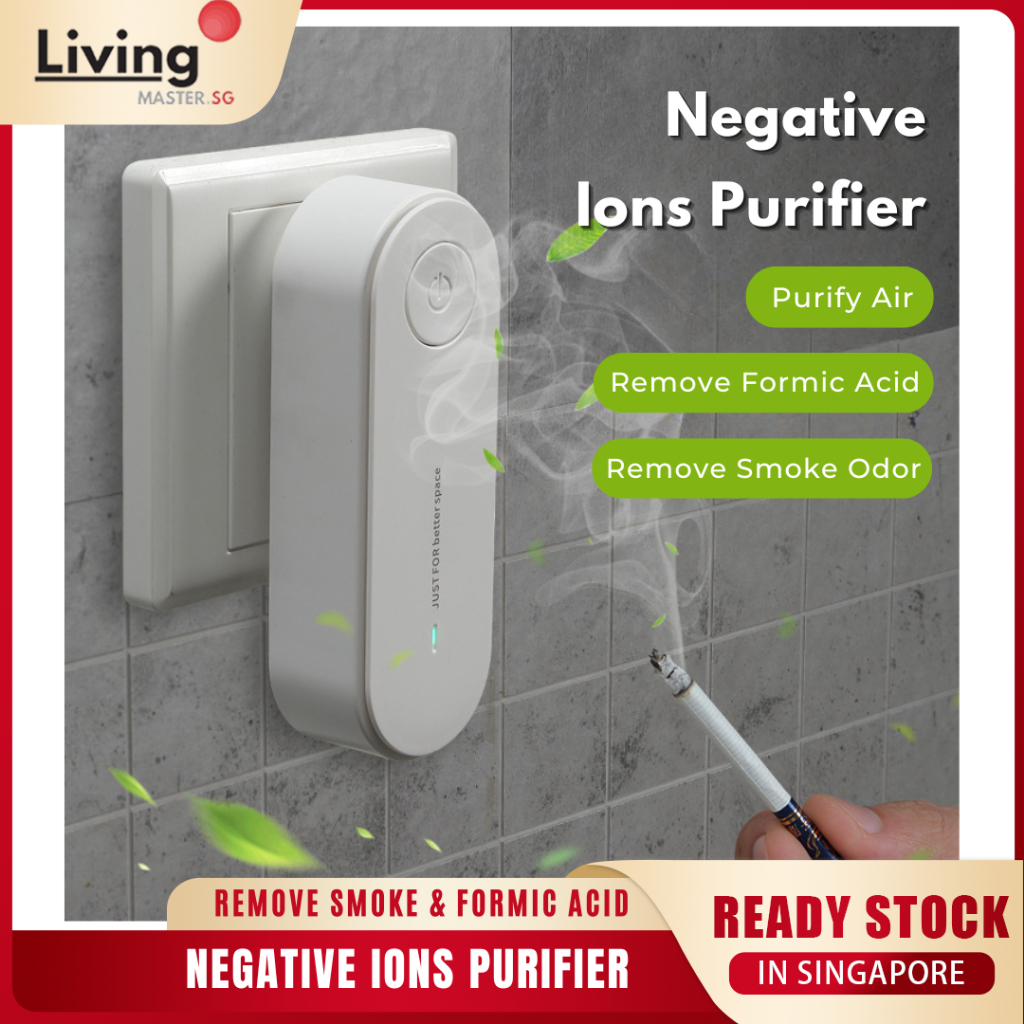 [SG STOCK] Portable Negative Ions Air Purifier Air Purification Air ...