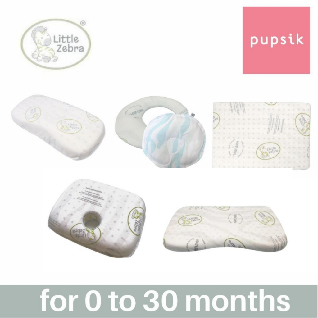 Little Zebra Latex Pillow / Case for Newborn 0M+ (5 Types) | Shopee ...