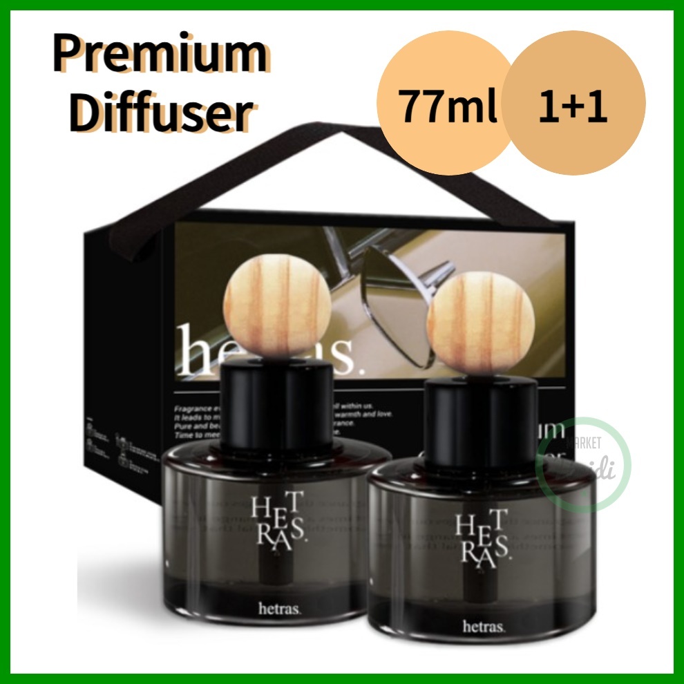 KOREA 🇰🇷 Hetras Premium Diffuser 77ml x 2ea | Shopee Singapore