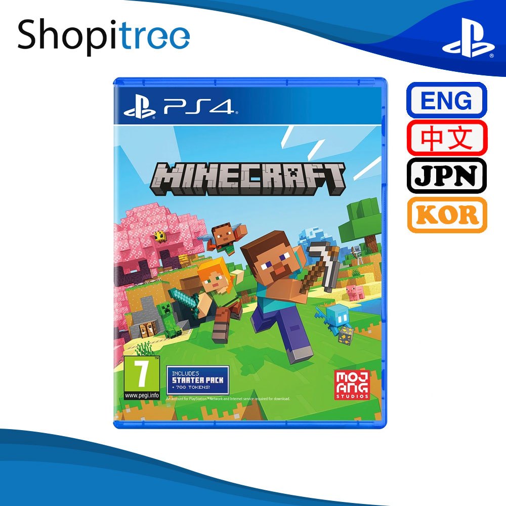PS4 Minecraft Starter Pack (R2) | Shopee Singapore