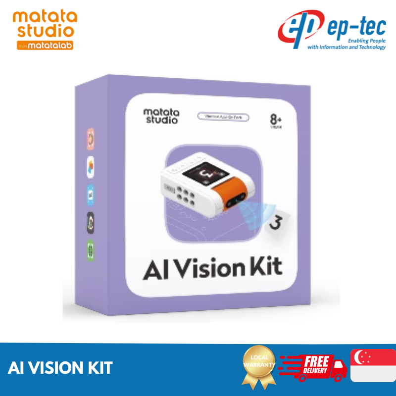 MatataStudio AI Vision Kit VinciBot Add-on Pack AI Camera Artificial Intelligence Robotics ...