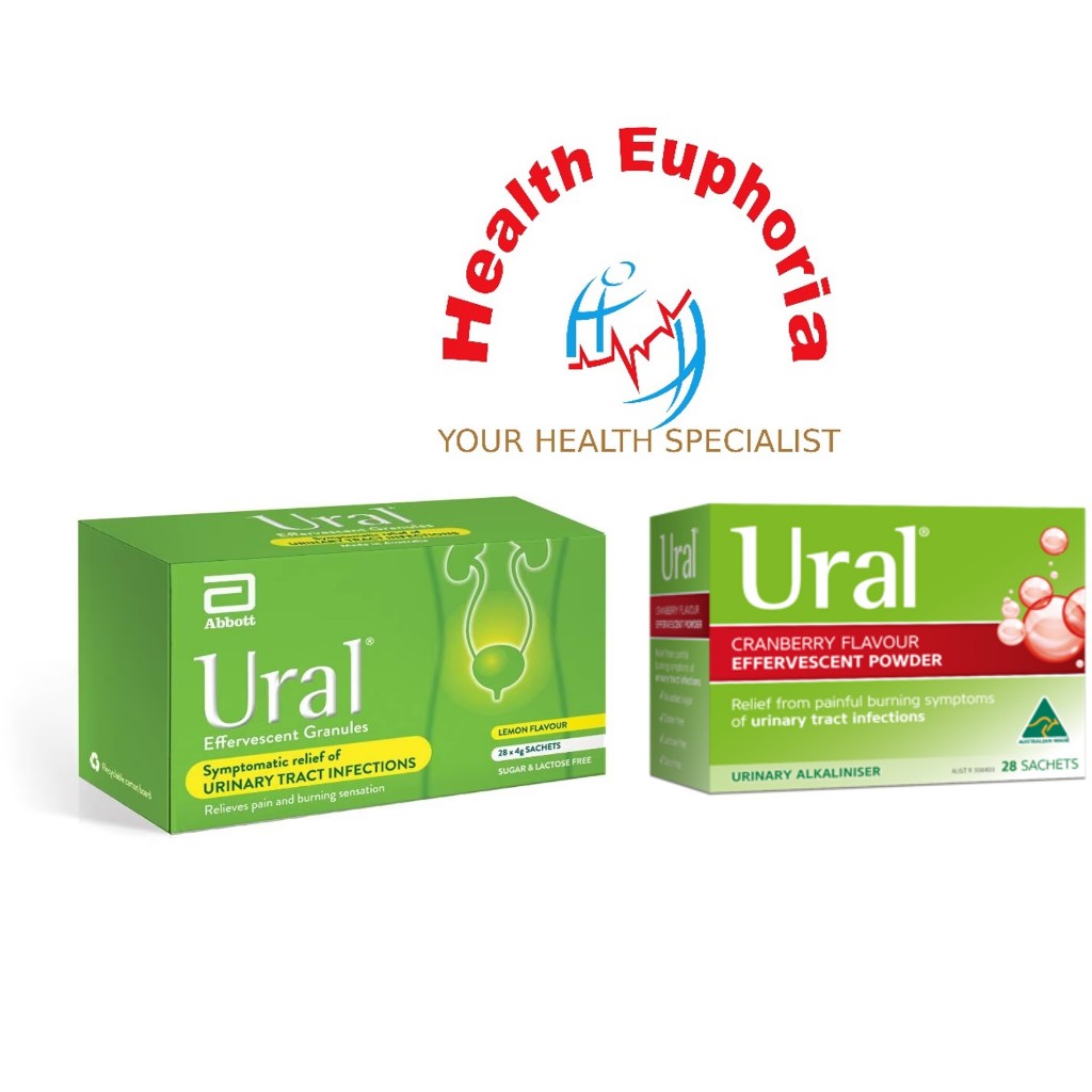 [Local Stock] Ural Effervescent Powder 28's/box *Effective for Urinary ...