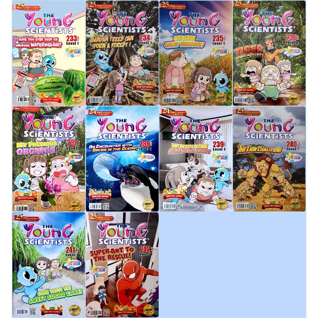 [Original] Young Scientists 2024 Level 1 2 3 4 Smart Mathematician 10 ...