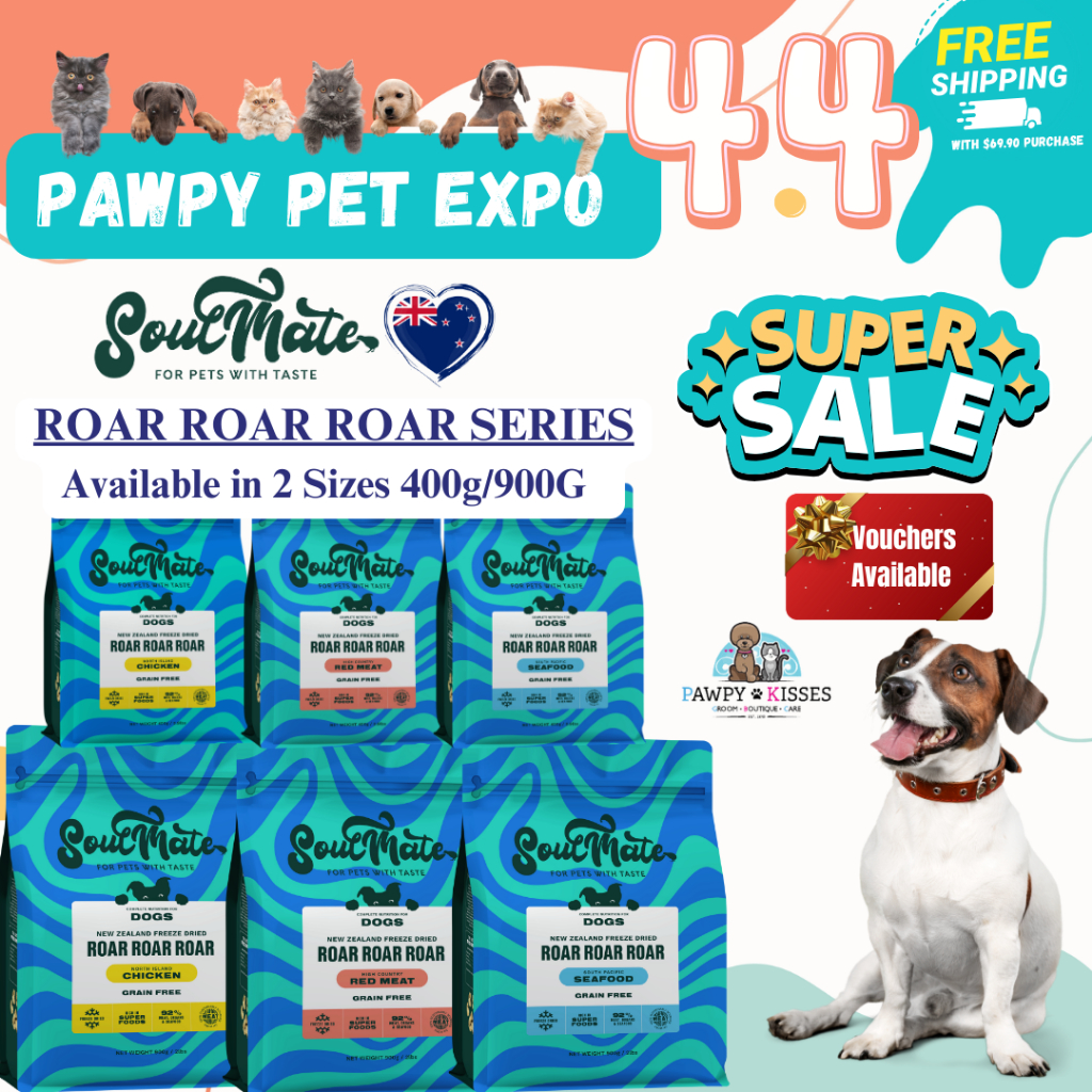 [22% OFF] SoulMate Roar Roar Roar Series Freeze Dried Dog Food 400g ...