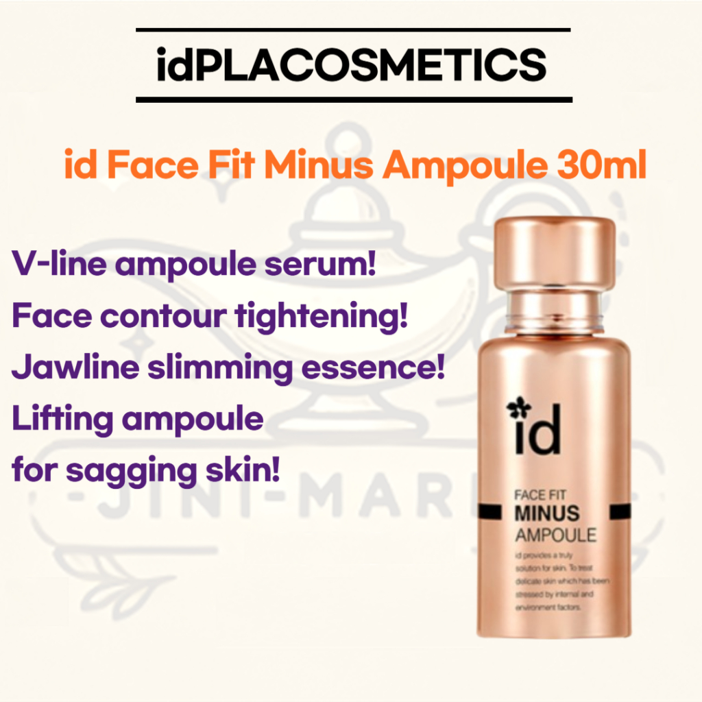 [idPLACOSMETICS] id Face Fit Minus Ampoule 30ml | V-line ampoule serum ...